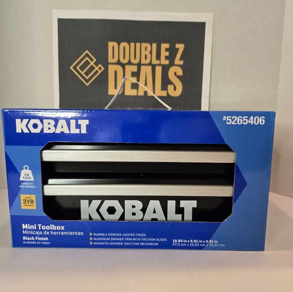 Kobalt | Storage & Organization | Kobalt Mini Tool Box Black | Poshmark